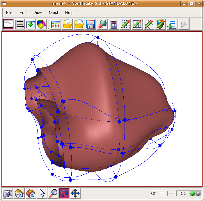 Import and Render a 3-D Mesh with Fibers – Continuity