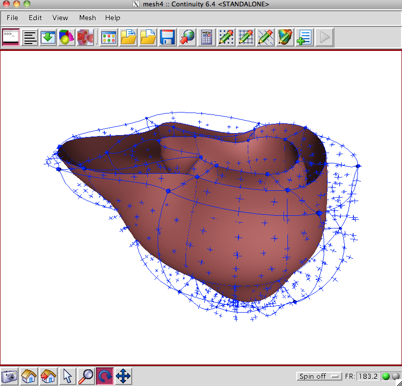 Import and Render a 3-D Mesh with Fibers – Continuity